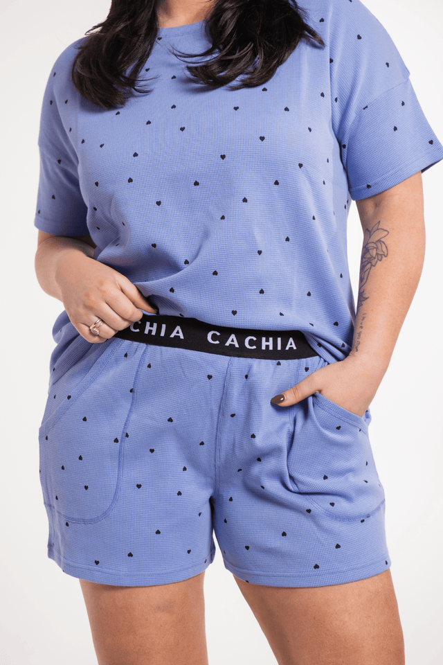 Lovely Lucy Violet Waffle Set – CACHIA SHOP